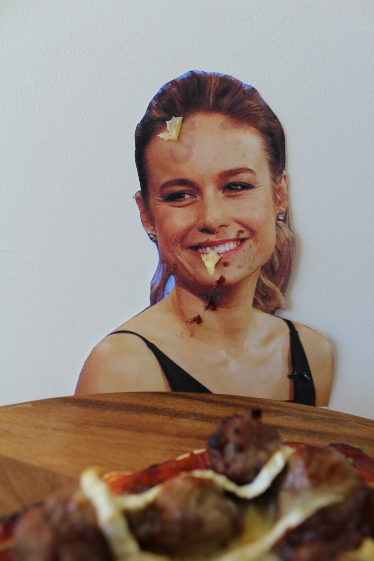 Turkey and Brie Larson Pizza – Fame Hungry